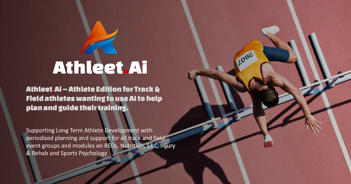 Athleet.Ai - T&F Athlete Edition