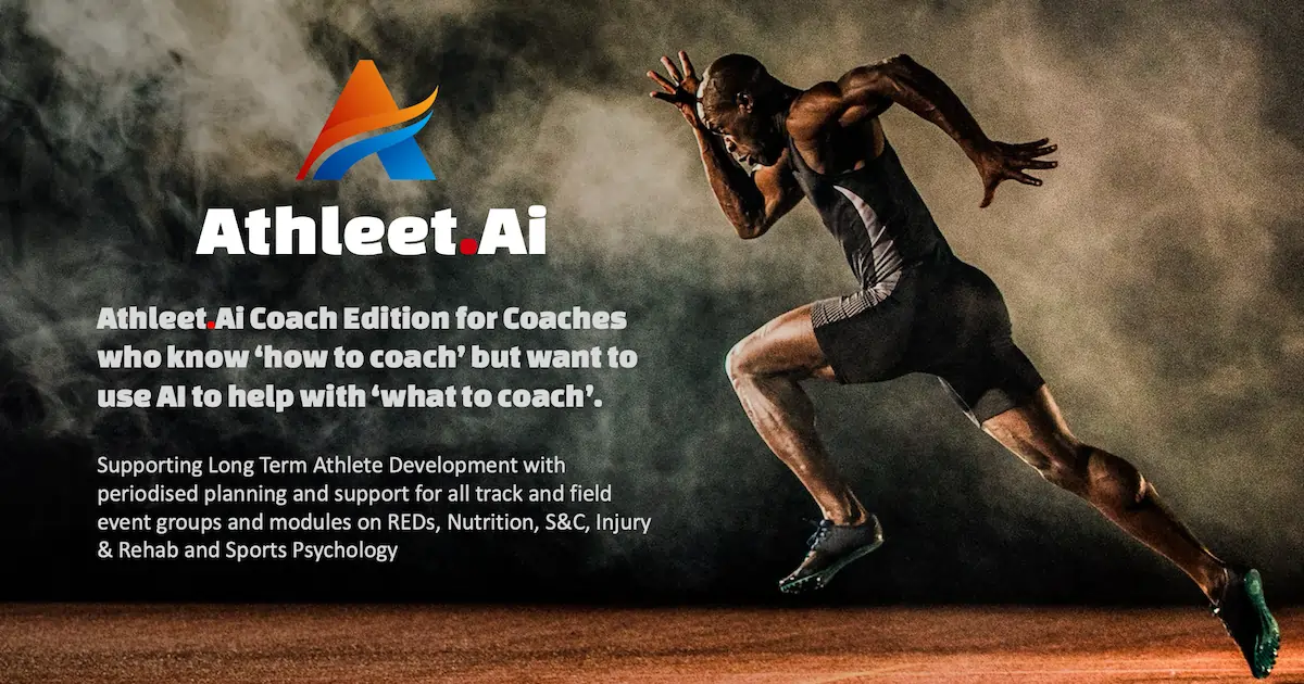 Athleet.Ai - T&F Coach Edition